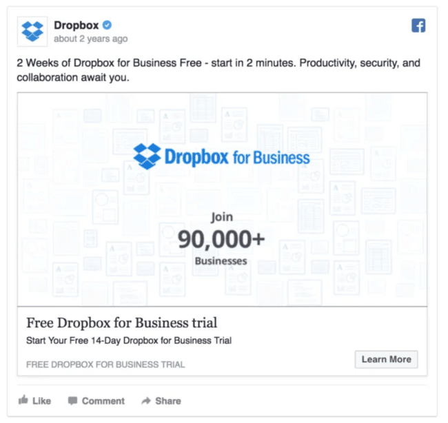 5 Examples Of A Good Facebook Ad | Bit Rebels