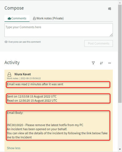 Email Tracking For ServiceNow - Make A Customer Support Anticipating ...