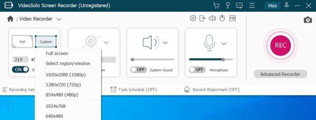 VideoSolo Screen Recorder - Record Your Screen With Advanced Features ...