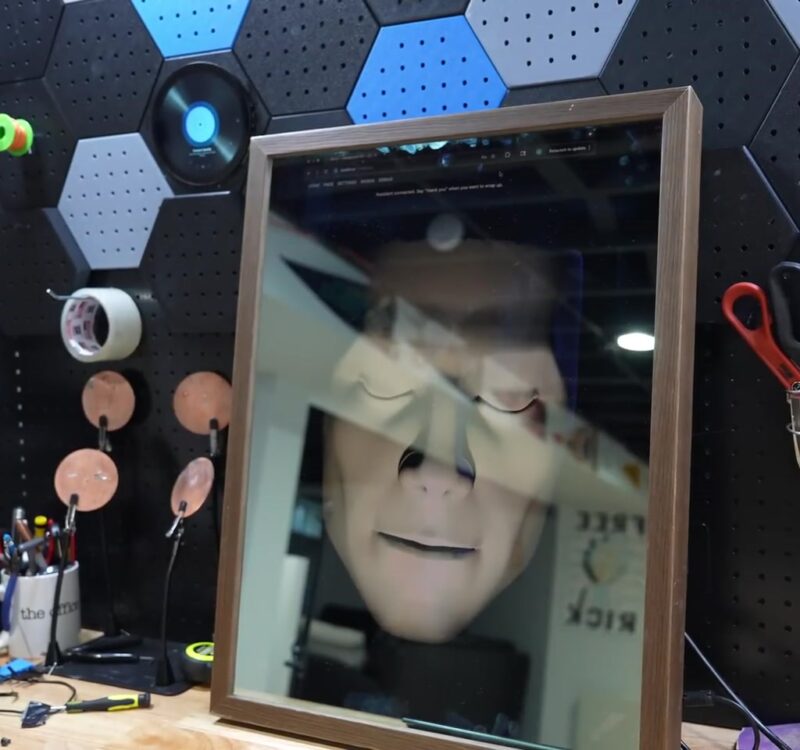 Talking Magic Mirror: How A One-Way Glass Frame Became A Living Prop ...